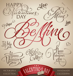Love hand lettering Royalty Free Vector Image - VectorStock