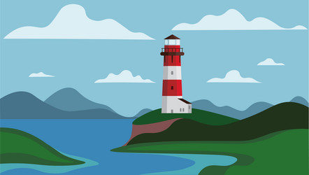 Lighthouse Guidance Cartoon Vector Images (57)