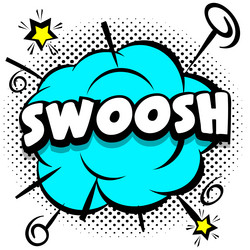 Snore comic bright template with speech bubbles Vector Image
