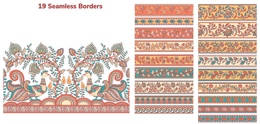 Kalamkari Pattern Vector Images (over 490)