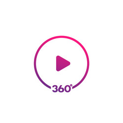 360 degree logos Royalty Free Vector Image - VectorStock