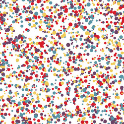 Bright confetti seamless pattern Royalty Free Vector Image