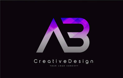 Ab Creative Letter Logo Vector Images (over 3,600)