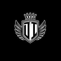 Logo design for games Royalty Free Vector Image