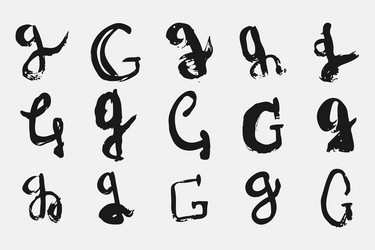 Cursive G Logo Vector Images (38)