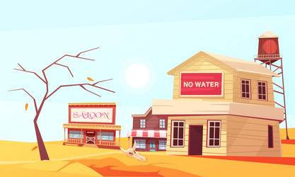 Dry river on drought parched ground Royalty Free Vector