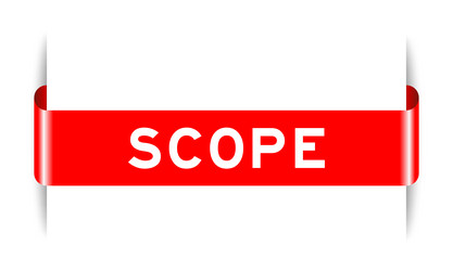 Ripped gray paper background that have word scope Vector Image