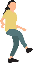 Girl Without Face Cartoon Vector Images (over 270)