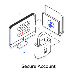 Secure Account Vector Images (over 40,000)