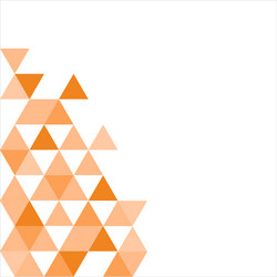 Geometric corner shape Royalty Free Vector Image