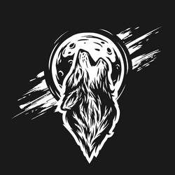 Wolf Moon Vector Images (over 1,800)