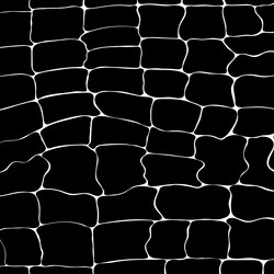 Crocodile skin print seamless pattern Royalty Free Vector