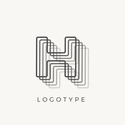 H Line Silhouette Vector Images (over 380)