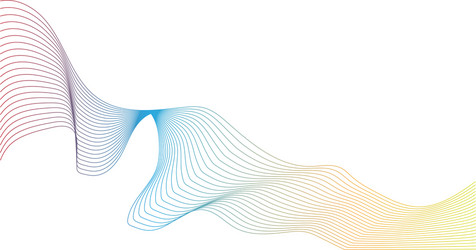 Wave line graphic Royalty Free Vector Image - VectorStock