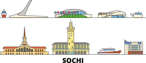 Map Sochi City Vector Images (28)