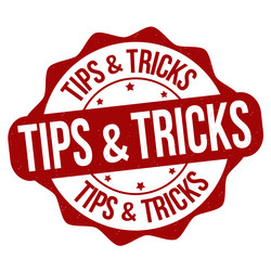 Tips and Tricks Vector Images (over 4,500)