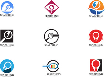 Employee search and rotation gesture Royalty Free Vector