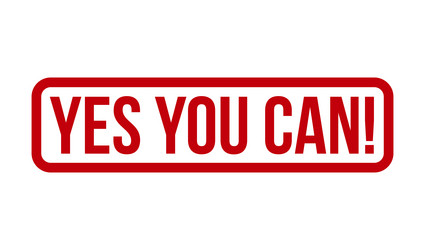 Yes you can rubber stamp red you can rubber Vector Image