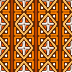African print fabric seamless tribal pattern Vector Image