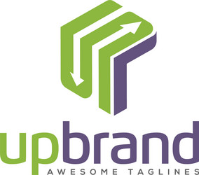 Abstract connect color business company logo Vector Image