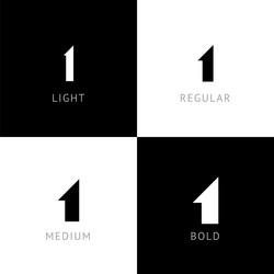 Abstract Number 1 Vector Images (over 11,000)