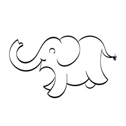 Funny stickman hand drawn style for print Vector Image