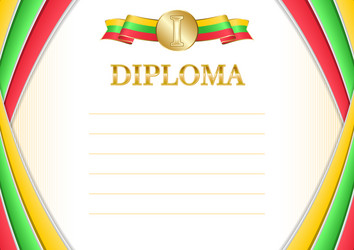 Horizontal frame and border with myanmar flag Vector Image