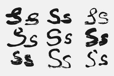 Cursive S Vector Images (over 120)