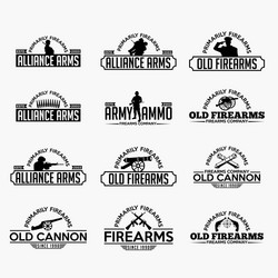 Firearms Logo Vector Images (over 5,200)