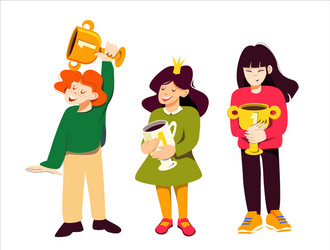 Kids Winners Vector Images (over 4,900)