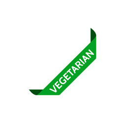 Vegan labels vegetarian 100 percent tags Vector Image