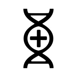 Warning hazard attention sign with symbol gmo Vector Image