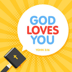 Jesus loves you and so do i Royalty Free Vector Image