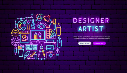 Neon Notepad Vector Images (over 890)