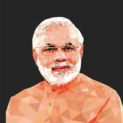 Narendra Modi Vector Images (20)