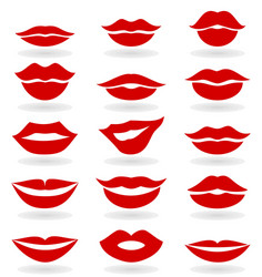Woman lips Royalty Free Vector Image - VectorStock