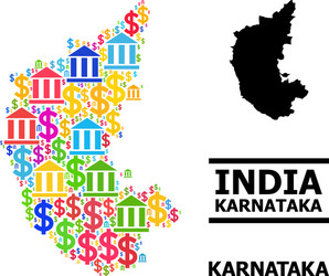 Karnataka Map Vector Images (over 440)