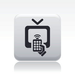 Remote home icon Royalty Free Vector Image - VectorStock
