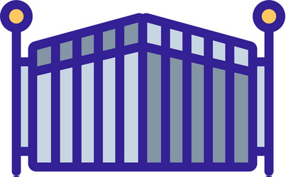 Customs gate sign icon airplane Royalty Free Vector Image