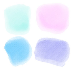 A bright shaded spot decorative elements Vector Image