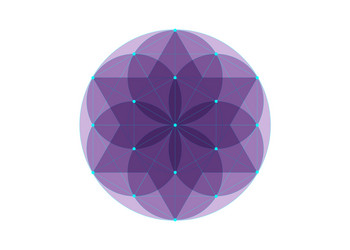 Purple Sacred Geometry Vector Images (over 470)
