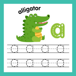 Alligator Flashcard Vector Images (over 110)