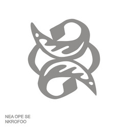 African adinkra symbols with their meanings Vector Image