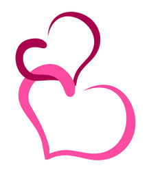 Hearts Royalty Free Vector Image - VectorStock