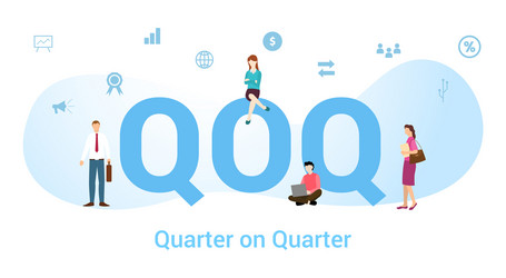 Hq headquarters concept with big word or text Vector Image