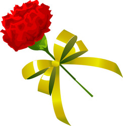 Qataf flower the national of qatar Royalty Free Vector Image