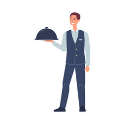 Waiter Restaurant Host Vector Images (78)