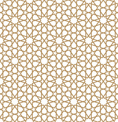 Arabic islamic seamless patterncolored Royalty Free Vector