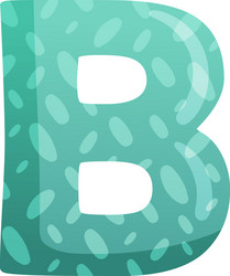 Y orange glossy letter cute childish alphabet Vector Image