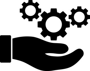 Service icon male person worker avatar profile Vector Image